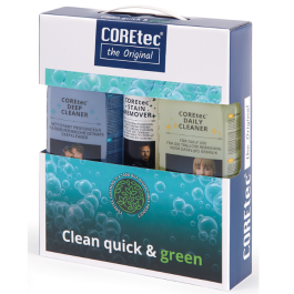 CORETEC Clean Quick & Green 0nderhoudskit | Tapijt & Laminaat Direct